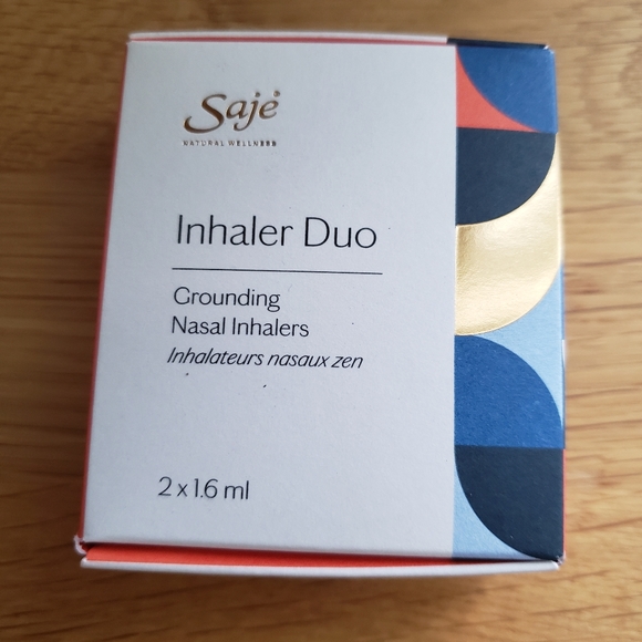 saje | Other | Nwt Saje Inhaler Duo Grounding Nasal Inhalers | Poshmark